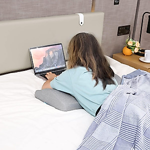 BedsPick Extra Firm Pillows, Cervical Neck Pillow for Pain Relief, Memory Foam Pillow with Armrest Design for Side Back Stomach Sleeper, OEKTEX-100 Certified Washable