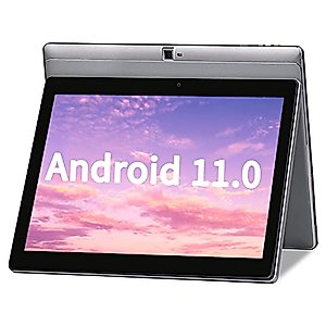 Tablet, Android 11 Tablet, HAOVM MediaPad S30 10.1 inch Android Tablet, Quad-Core 1.6GHz Processor, 1920x1200 IPS FHD Display, 3GB RAM, 512GB Expandable, 13MP Camera, 5.0 WiFi, 6000mAh Battery, Type-C