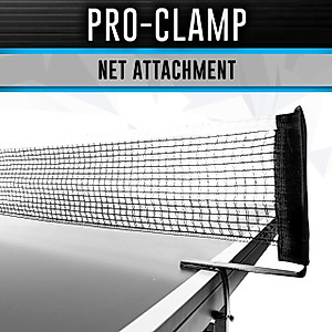 Franklin Sports Mid-Sized Table Tennis Table - Optimum Mid-Size Table - Perfect for Kids or Smaller Rooms - Easy Assembly - Pro Quality - 53" x 29.5", Blue/White