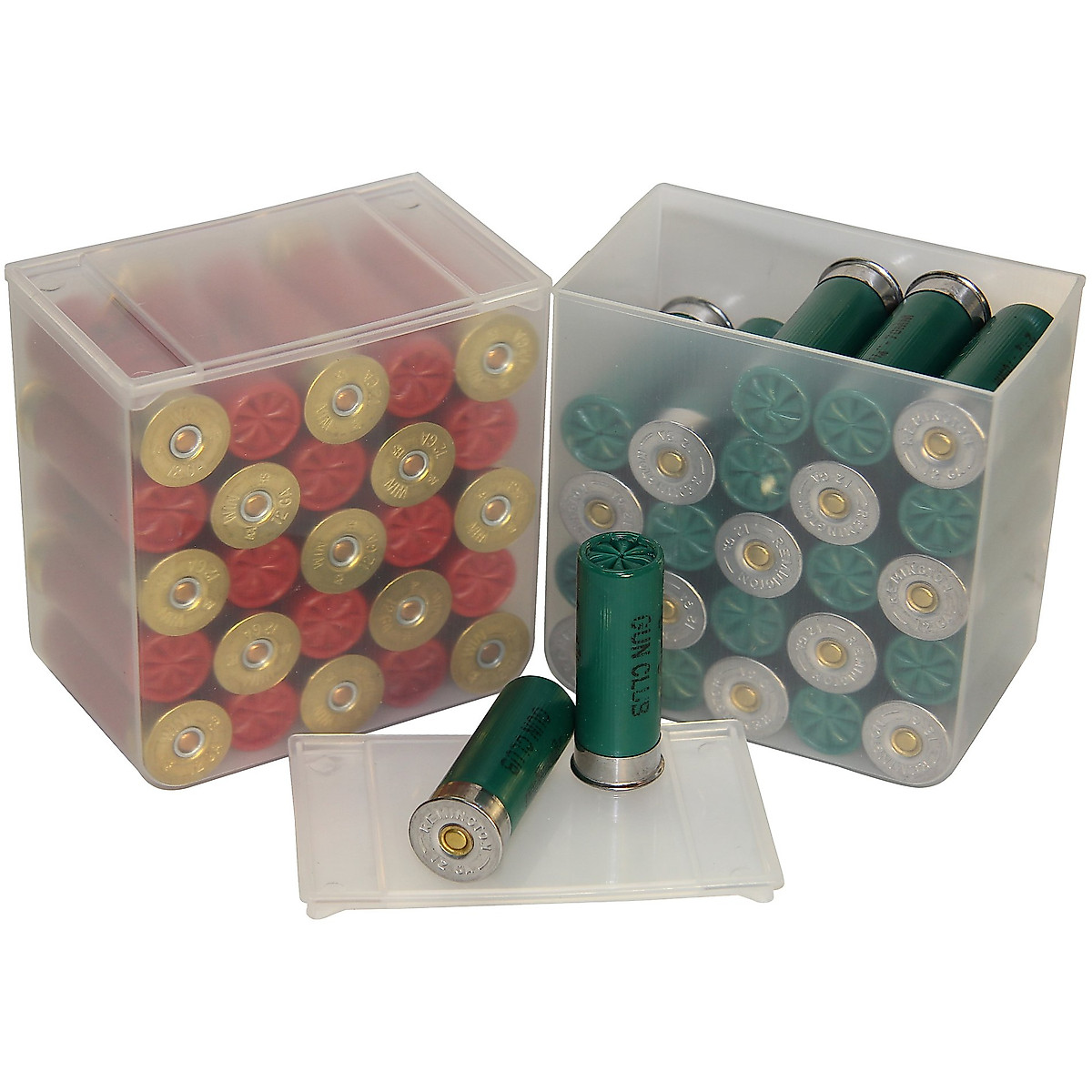 MTM SS25-00 Shell Stack 25 Rd. Compact Shotshell Storage Box (Set of 4)