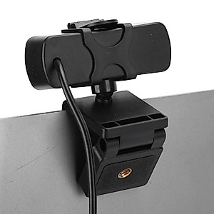 Wisoqu 1080P Business Webcam with Noise Cancelling Microphone, 3.26mm Focal Length 110° Wide Angle Lens HDMI USB PTZ Camera for Video Calls Conference, for Win7/Win8/Win10, for iOS OS/Vista/Linux