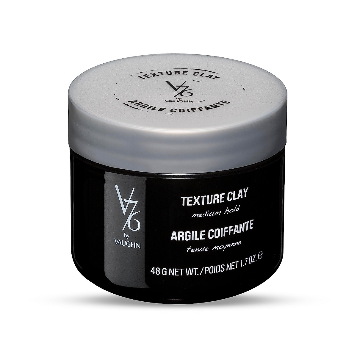 V76 by Vaughn Texture Clay Medium Hold Formula for Men, 1.7 oz
