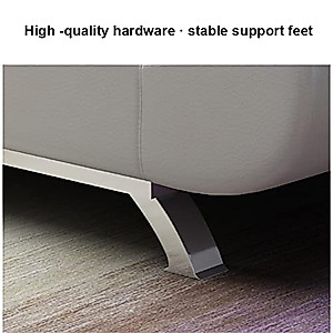 JHKZUDG Folding Convertible Sofa Bed,Leather Fabric Couch Bed, Large Storage Sofa Bed for Living Room,3 Inclining Positions Adjustable Sofa Bed,for Living Room Bedroom,Green