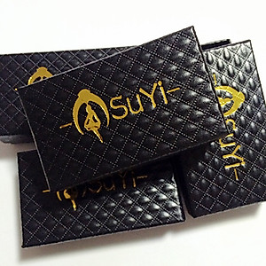 Suyi Exquisite Sequins Multilayer Chain Turquoise Beads Necklace with Feather Pendent Silver