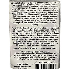 ESEE Knives Rat Match Fire Striker