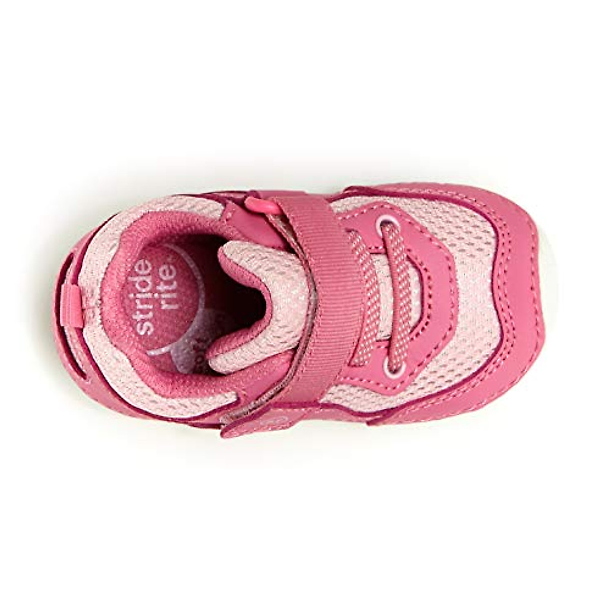 Stride Rite baby boys Soft Motion Rhett Sneaker, Pink, 5 Toddler US