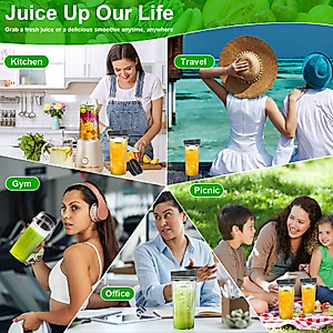 3 Pack Small 16oz Cup with Lids Magic Bulle Replacement Part Cup Mug with lids Compatible with 250w MB1001 Magic Bullet Mugs & Cups Blender Juicer Mixer