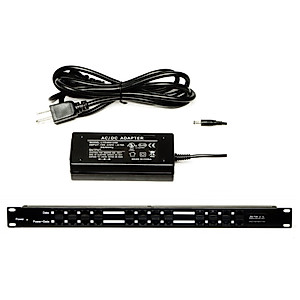PoE Texas POE-12-24v60w | 12 Port Passive PoE Injector - Power Over Ethernet with 24 Volt 60 watt Power Supply for Ubiquiti, Mikrotik and Similar Devices