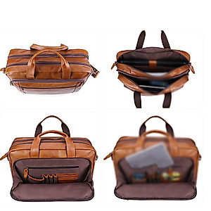 MXIAOXIA Shoulder Bag Men's Office Bag Business Office Bag Men's Travel Handbag