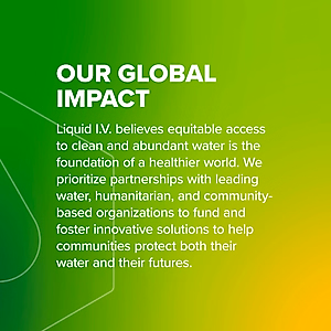 Liquid I.V.® Hydration Multiplier® +Energy - Lemon Ginger - Hydration Powder Packets | Electrolyte Powder Drink Mix | Convenient Single-Serving Sticks | Non-GMO | 1 Pack (14 Servings)