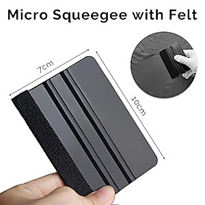 GRTHTATI 4" X 30FT Matte Black Vinyl Wrap for Chrome Delete Window Trim Car Door Sill Protector with Air Release Channel Including Vinyl Wrap Tool Kit