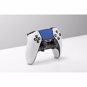 Skin Compatible with Dualsense Edge - TouchProtect Cover to Protect, Add Style, & Enhance your PS5 Dualsense controller's Trackpad with texture! (Hex - Blue)