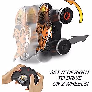 Hot Wheels Rc Monster Trucks Unstoppable Tiger Shark in 1:15 Scale, Remote-Control Toy Truck with Terrain Action Tires