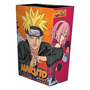 Naruto Box Set 3: Volumes 49-72 with Premium (3) (Naruto Box Sets)
