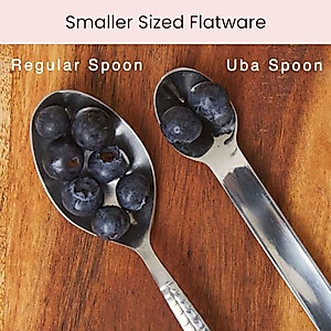 Uba Portion Control Flatware & Bariatric Diet Utensils Set with Silicone Case (1)