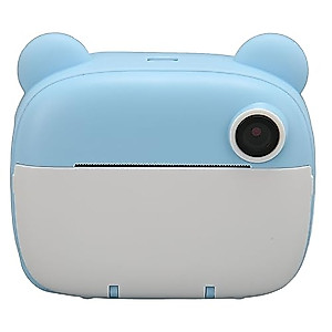 Kids Camera, 2.4 Inch IPS Screen with Auto Focus, Video Recording, Print Camera, USB Charge for Travel