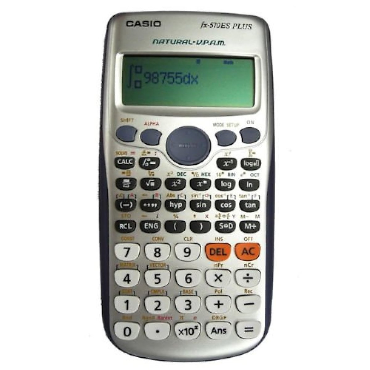 Casio Fx-570es Fx570es Plus 2-line Display Scientific Marix Vector Calculations Calculator with 417 Functions Limited Edition.