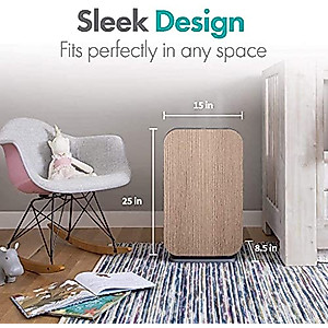 Alen BreatheSmart FLEX HEPA Air Purifier, Medical Grade Filtration H13 True HEPA for 700 SqFt, 99.9% Airborne Particle Removal, Air Purifier for Allergens, Dust, Mold, Pet Dander, Heavy Odors, (White)