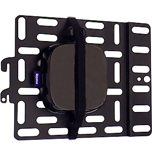 Universal Streaming Device Mount Holds Media Devices Up to 3lbs Securely Behind Flat Screen TVs - Compatible with Apple TV, Roku, Amazon Fire TV, TiVo Mini, and More - Echo-SDMU