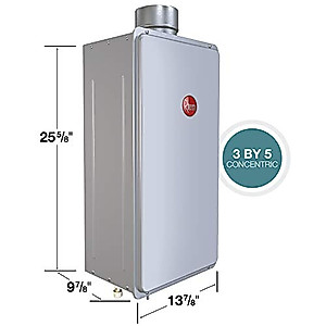 Rheem Mid-Efficiency 7.0GPM Indoor Natural Gas Tankless Water Heater