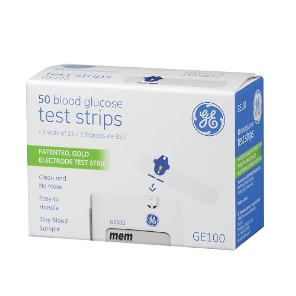 GE100 Test Strips 50ct