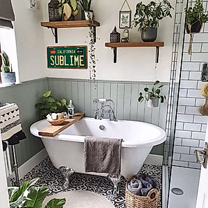 Vintage Metal Tin Sign Long Beach California Sublime Poster Grunge Hippie Room Decor Rock Band Posters Sublime Tapestry Funny Street Signs For Bedroom Wall Aesthetic 90s Bathroom Sign 12 X 6 Inch