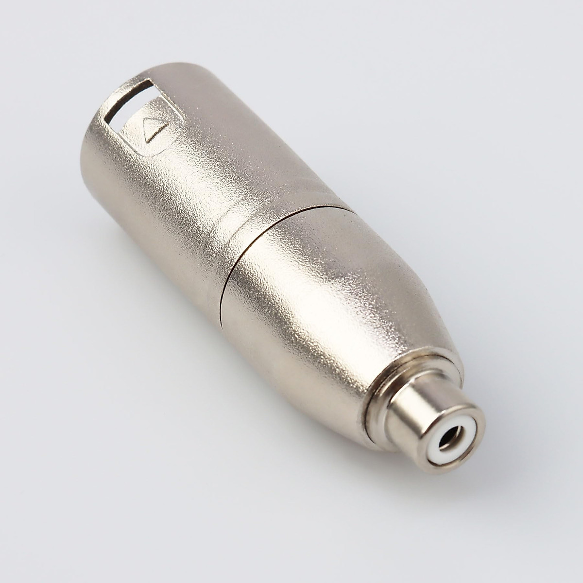 tisino Female RCA to XLR Male Adapter, XLR to RCA Converter Gender Changer Audio Coupler Connector - 2 Pack