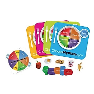 Learning Resources Healthy Helpings A Myplate Game, 10 x 10 in