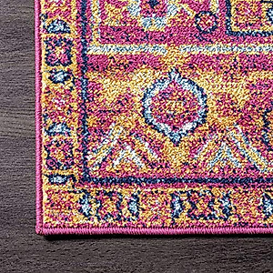 nuLOOM Persian Vonda Area Rug, 6' 7" x 9', Pink