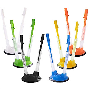 Baggy Rack Stands, 6 Pack, Adjustable Hands Free Clips for Food Storage Bags Plastic Freezer Bags, Bag Holders