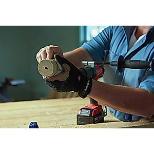 Disston QuickCore 7 pc Set - 1 Each: 1", 1-1/4", 1-1/2", 1-3/4", 2", and 2-1/2" Hole saws, Arbor with a Pilot Drill bit, Hex Key