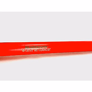 1.25" Inch Diamond Wet Core Drill Bit 1-1/4” Threaded by BLUEROCK Tools for Concrete Rebar Asphalt Brick Rock Masonry Hole Barrel Coring