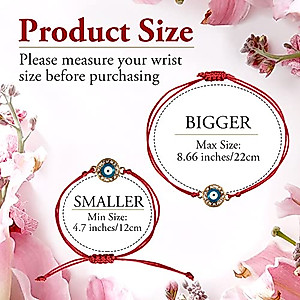 4 Sets Bohemian Stretch Beads Bracelets Multilayer Evil Eye Hamsa Hand Bracelet Bohemian Bracelet Handmade Stackable Charm Bracelets for Women Lucky Protection Beaded Hamsa Bracelet (Bright Colors)