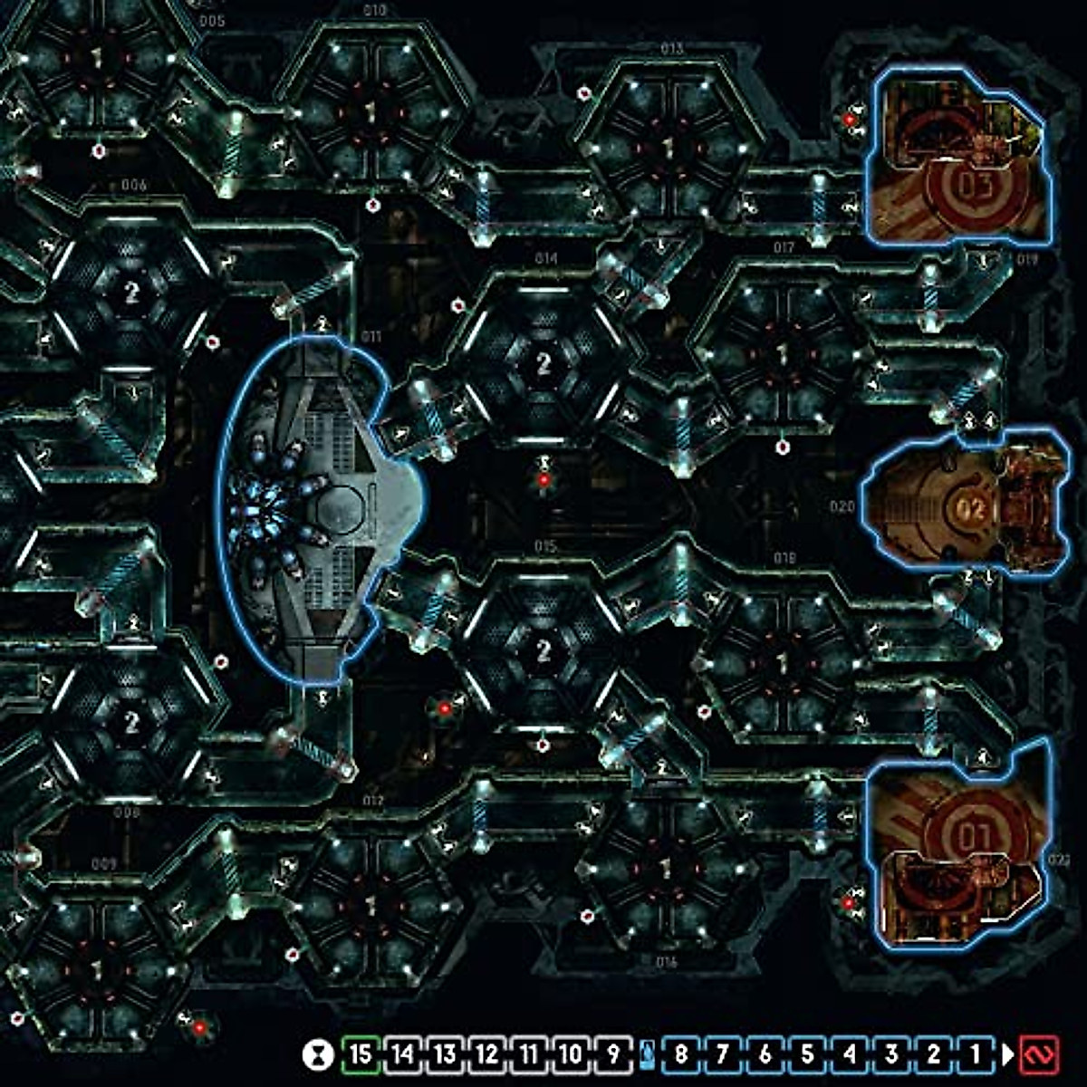 Nemesis Board Game | Sci-Fi Horror | Miniatures | Strategy | Cooperative Adventure Game for Adults and Teens | Ages 14+ | 1 - 5 Players | Average Playtime 1-2 Hours | Made by Rebel