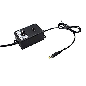 AUTOTOOLHOME AC to DC Adjustable Power Supply 0-12V 1A Universal Power Adapter Motor Speed Controller Variable VoltageCharger Adapter