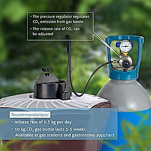 BIOGENTS BG-Booster • CO2 Upgrade for The BG-Mosquitaire Outdoor Mosquito Trap • Upgrade Your BG-Mosquitaire to Target All Biting Mosquitoes
