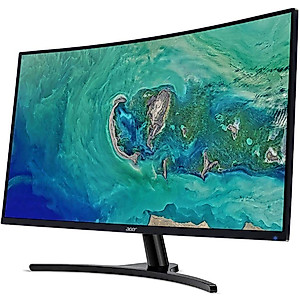 Acer ED322QR Pbmiipx UM.JE2AA.P01 32" (Actual Size 31.5") Full HD 1920 x 1080 4ms (GTG) 144 Hz HDMI, DisplayPort Built-in Speakers Curved Gaming Monitor Model UM.JE2AA.P01