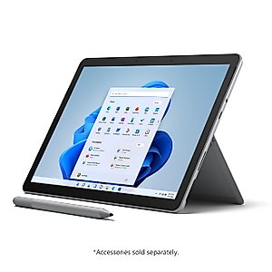 NEW Microsoft Surface Go 2 - 10.5" Touch-Screen - Intel Core m3 - 8GB Memory - 128GB SSD - Wifi + LTE - Platinum (Latest Model)