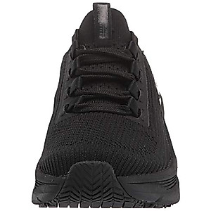 Skechers womens Slip Athletic Styling Health Care Professional Shoe, Black, 7 Wide US