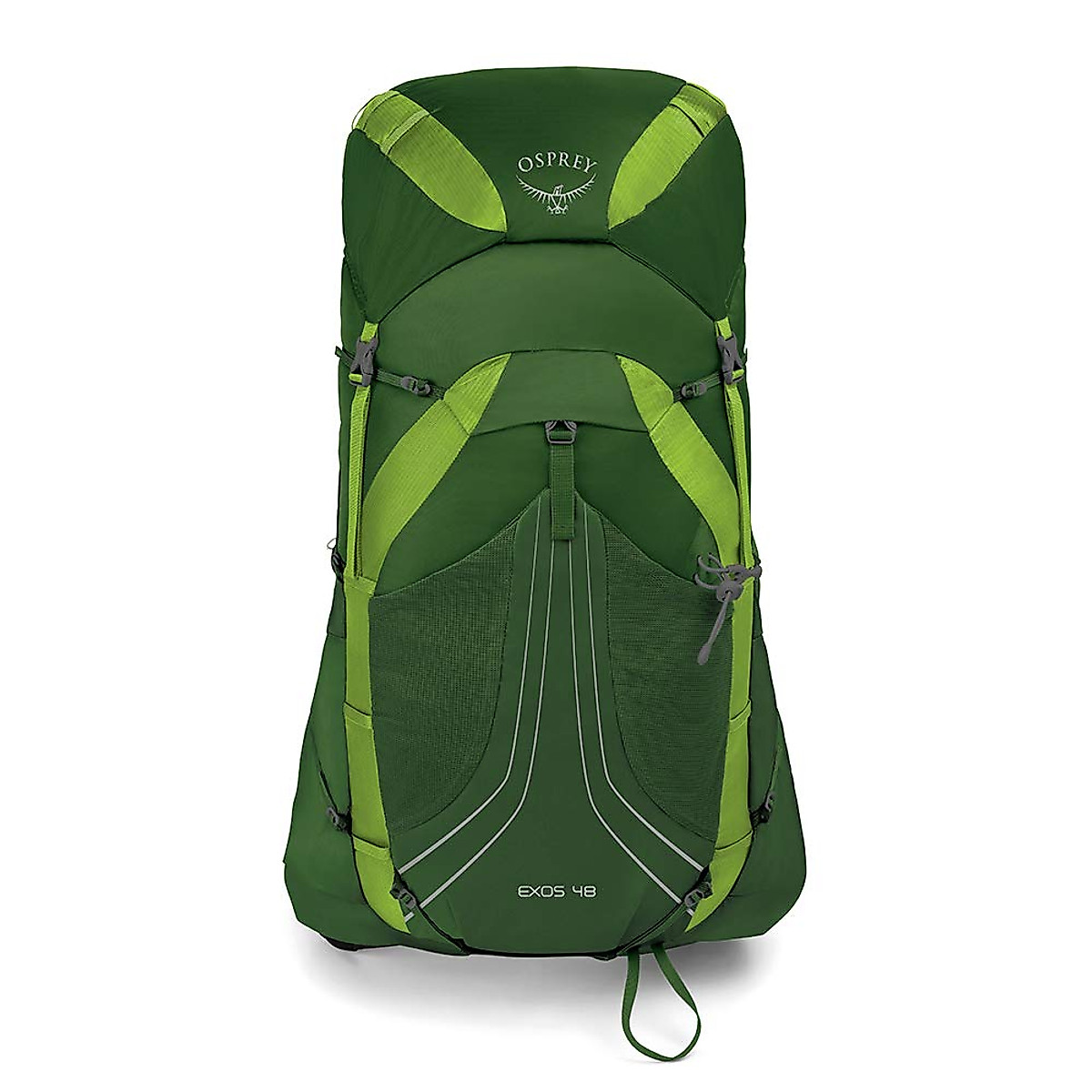 Osprey Exos 48 Men's Backpacking Backpack Tunnel Green, Small
