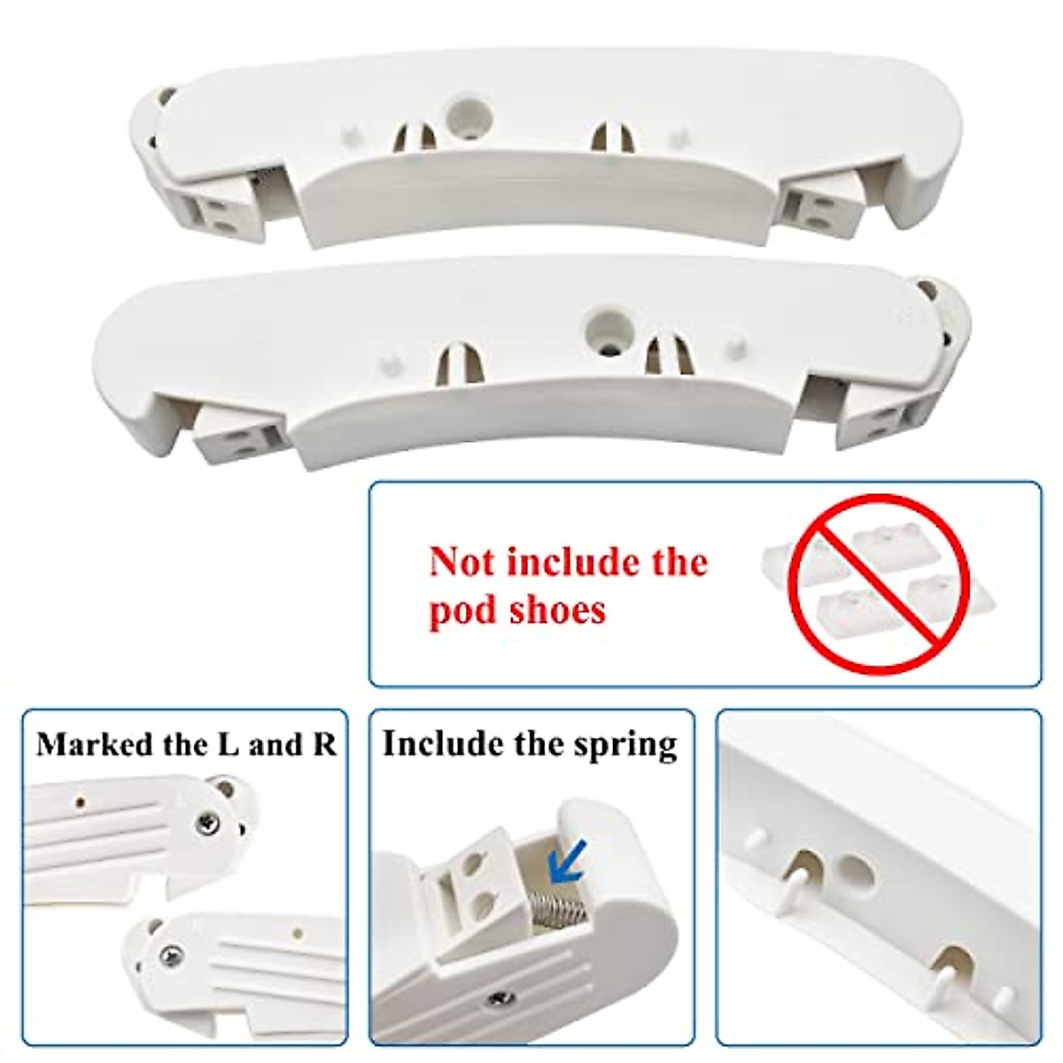 AXV417WHP Pool Cleaner Pod Kit Compatible with All Hayward Pool Vac Ultra and Navigator-Pool Cleaner