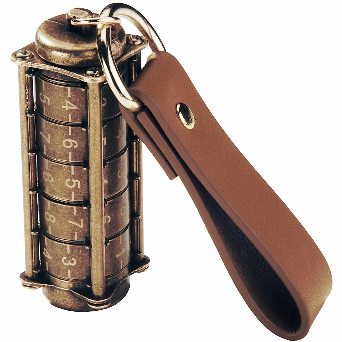 Cryptex USB Flash Drive, Antique Gold, 64 GB