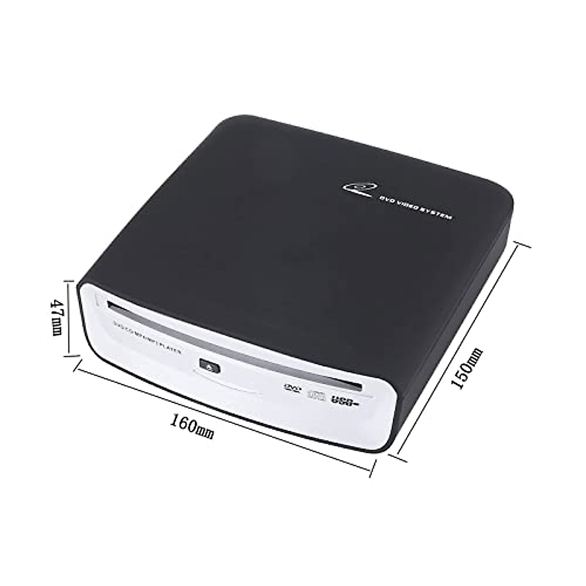 Portable Car CD Player | External USB Vehicle CD Player for Car Android Navigation Plug and Play (for Android 4.4 and Above System Only)