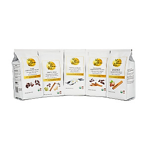 Via Bom Dia 100% Naturally Flavored Ground Coffee, Smooth Dark Chocolate, Medium Roast, No Artificial Flavors, 12 oz. Bag
