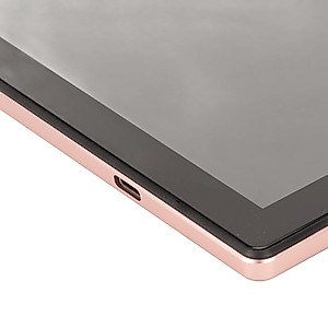 WiFi Tablet, 10.1 Inch Tablet Octa Core Processor 3200x1440 Dual SIM Dual Standby for Work (US Plug)