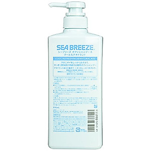 Shiseido SEA BREEZE | Body Wash | Body Shampoo Cool & Deodorant 600ml by Seabreeze