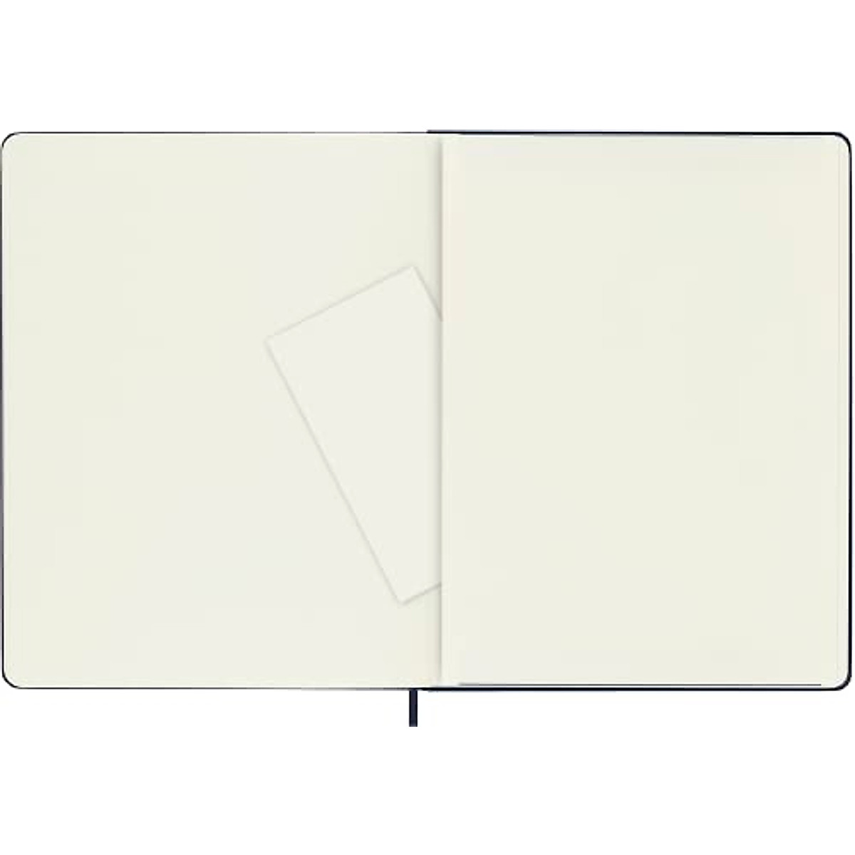 Moleskine Classic Notebook, Hard Cover, XL (7.5" x 9.5") Plain/Blank, Sapphire Blue, 192 Pages