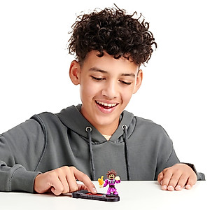 Akedo - Ultimate Arcade Warriors Versus Pack Mini Battling Action Figures - Ready, Fight, Split Strike - Epic SHREDDY VS Madame FURBALL Multicolor 14267