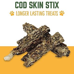 Hungry Paws Cod Skin Sticks for Dogs: A Nutritional Powerhouse for Radiant Coats and Healthy Smiles