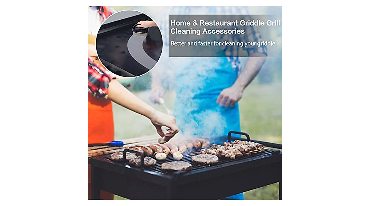 MOWOT Blackstone Griddle Cleaning Brick Block Heavy Duty Grill Cleaning ...